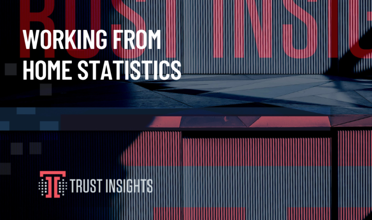 An analysis of working from home statistics - Trust Insights
