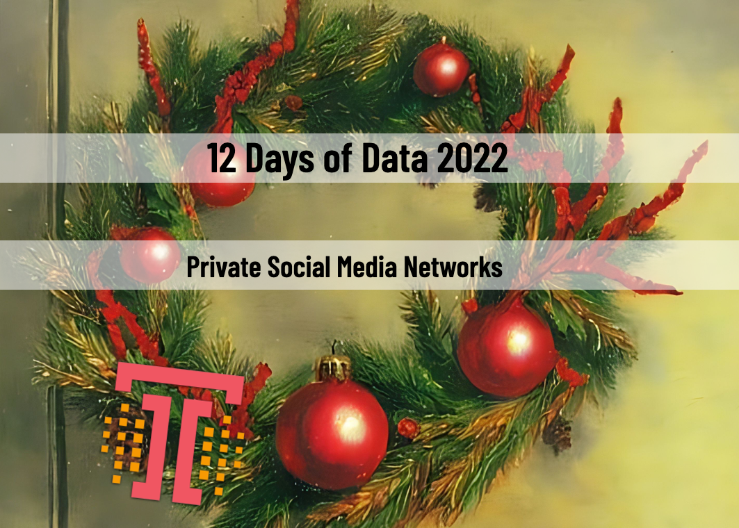 12 Days of Data 2022 Day 1: Private Social Media Networks - Trust Insights