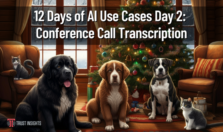 12 Days of AI Use Cases Day 2: Conference Call Transcription for ...